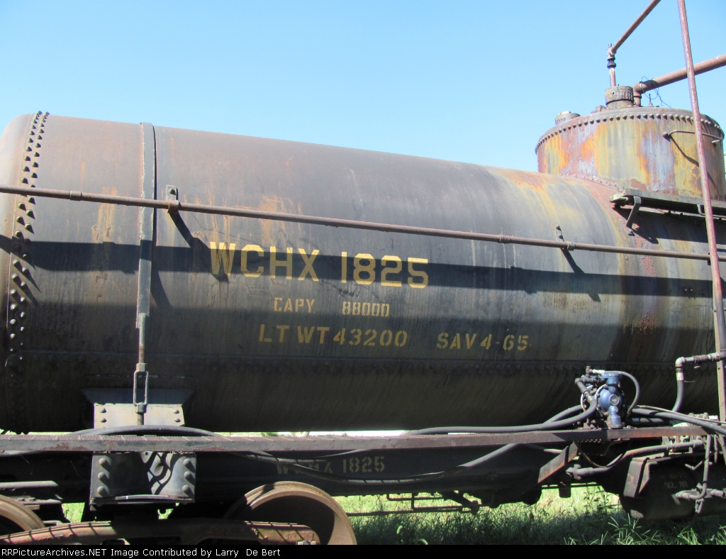Tank car for refueling - was owned by a logging company